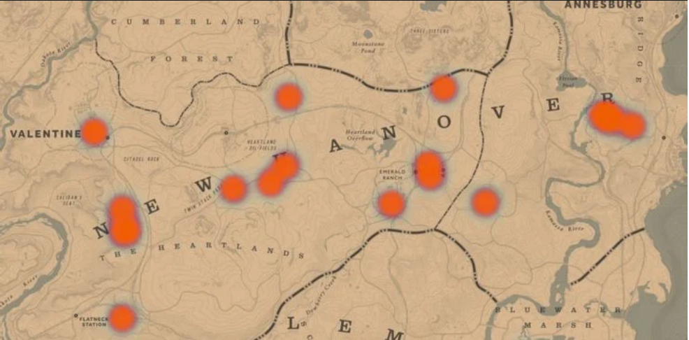 Red Dead Online - Melhores locais para encontrar galinhas - Critical Hits