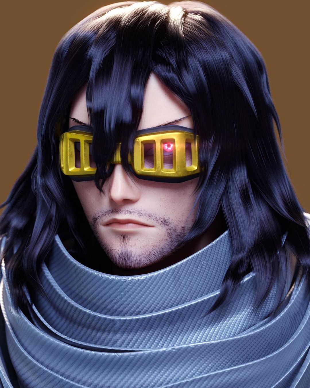 Artista 3D fez uma arte super realista impressionante do Aizawa de My ...