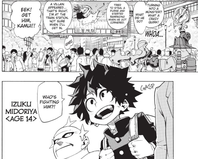 My Hero Academia trouxe de volta um personagem do primeiro capítulo do ...