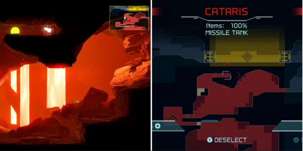 Metroid Dread – Todos os Missle Tank, Energy Tanks e Power Bombs de Cataris