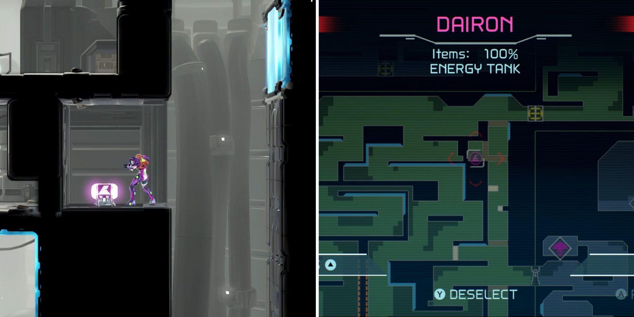 Metroid Dread – Todos os Missile Tank, Energy Tanks e Power Bombs de ...