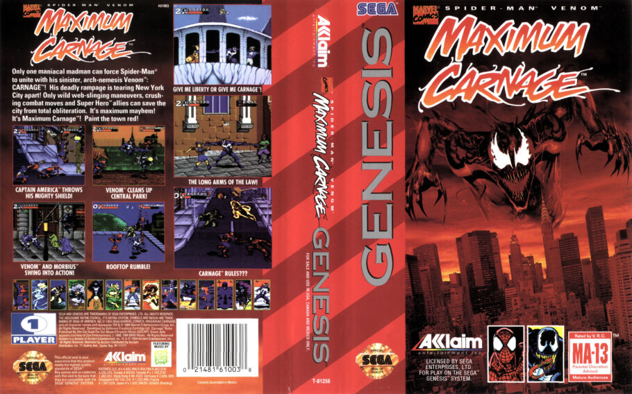 Spider-Man and Venom: Maximum Carnage – Cheats do Jogo - Critical Hits