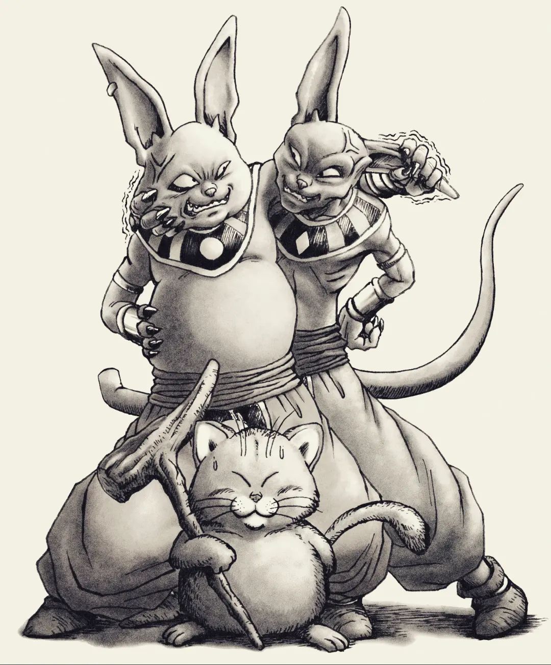 Ilustrador mostra que Bills e Champa não foram os primeiros "felinos ...