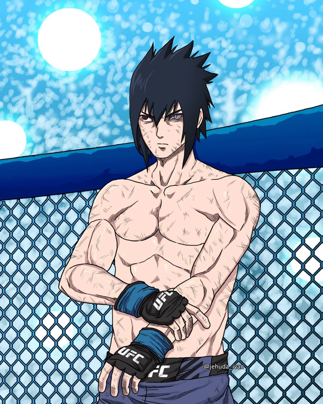 Naruto - Confira esta incrível arte que reimagina o Sasuke como um ...