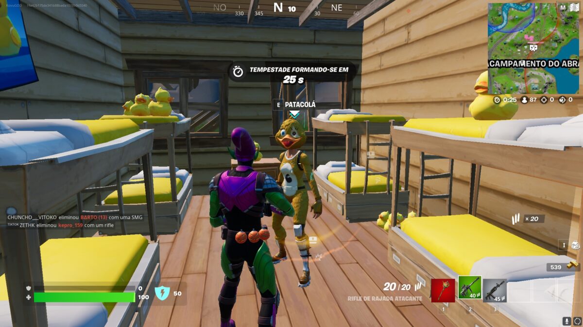 Fortnite – Como encontrar a NPC 15 “Patacolá” na Temporada 2