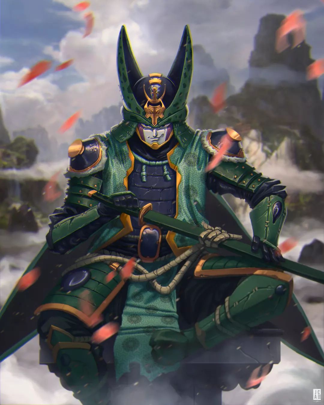 Confira como seria o visual de Cell de Dragon Ball caso ele fosse um ...