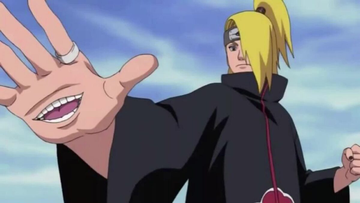 Por que Deidara é o único personagem de Naruto com bocas nas mãos? - Critical Hits