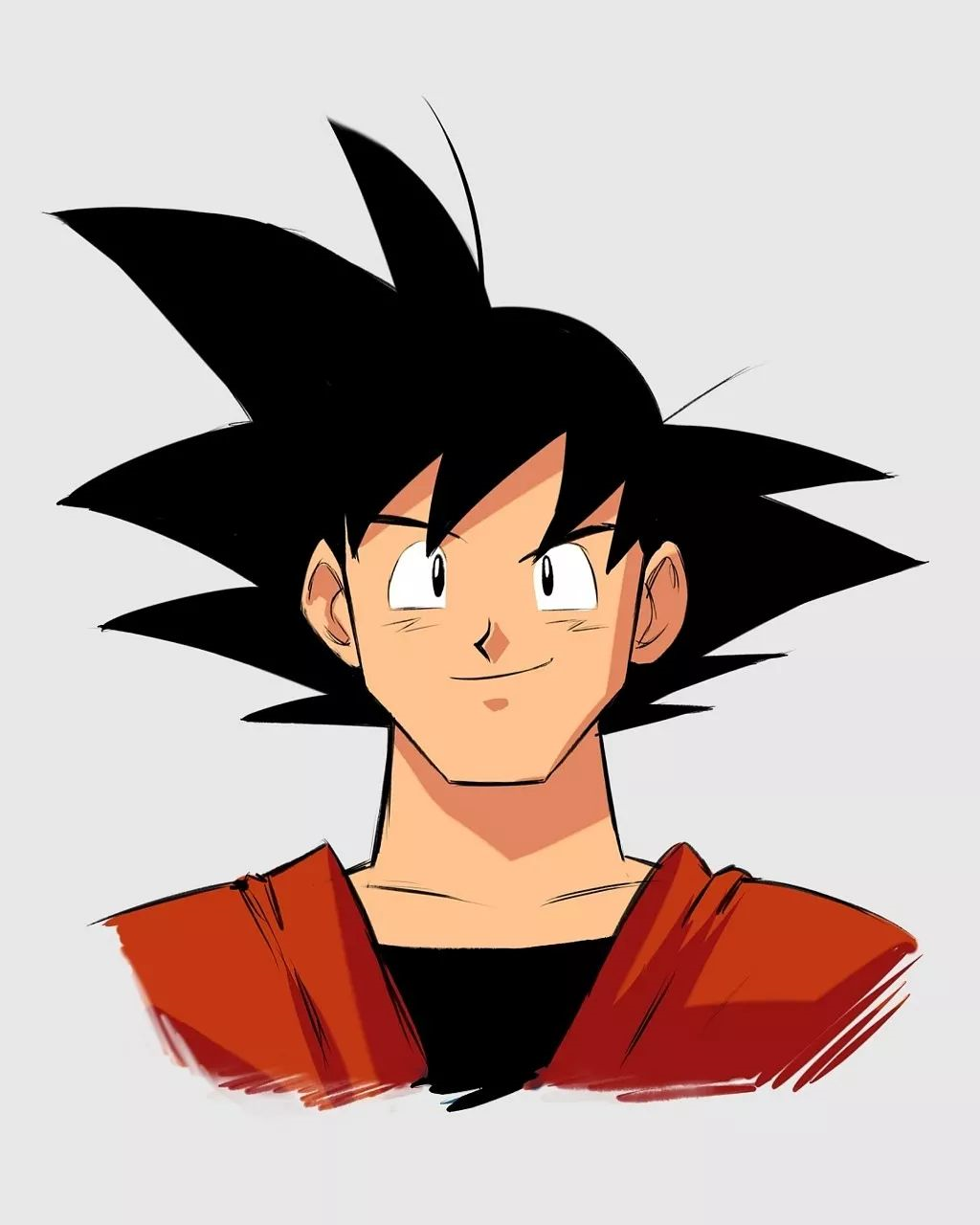 Artista imagina visual de Goku com traço de Sailor Moon e Slam Dunk e o ...