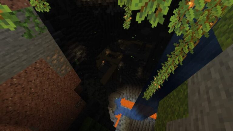 Minecraft - As melhores seeds de Caverna - Critical Hits