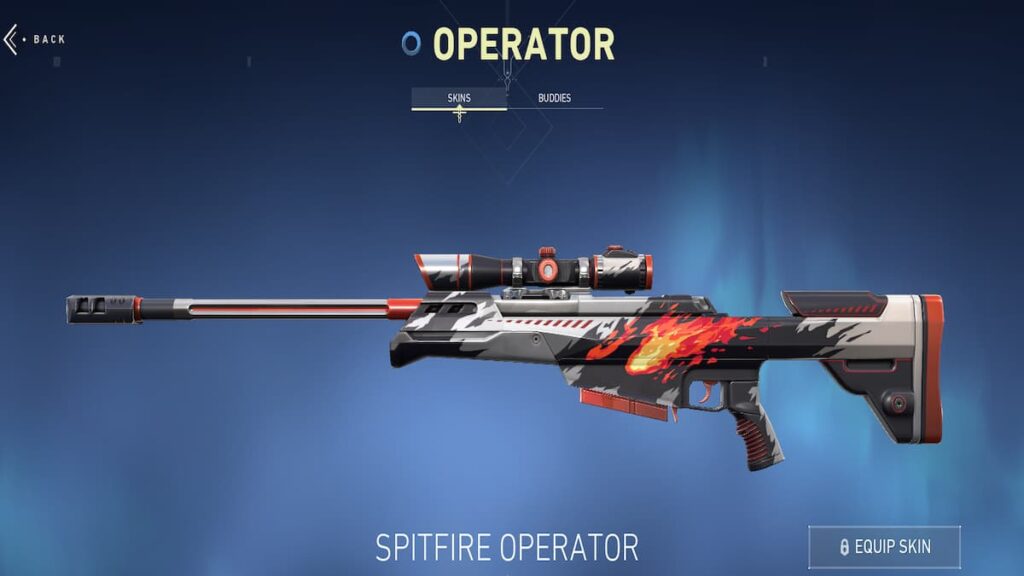 Valorant - Todas as skins de Operator - Critical Hits