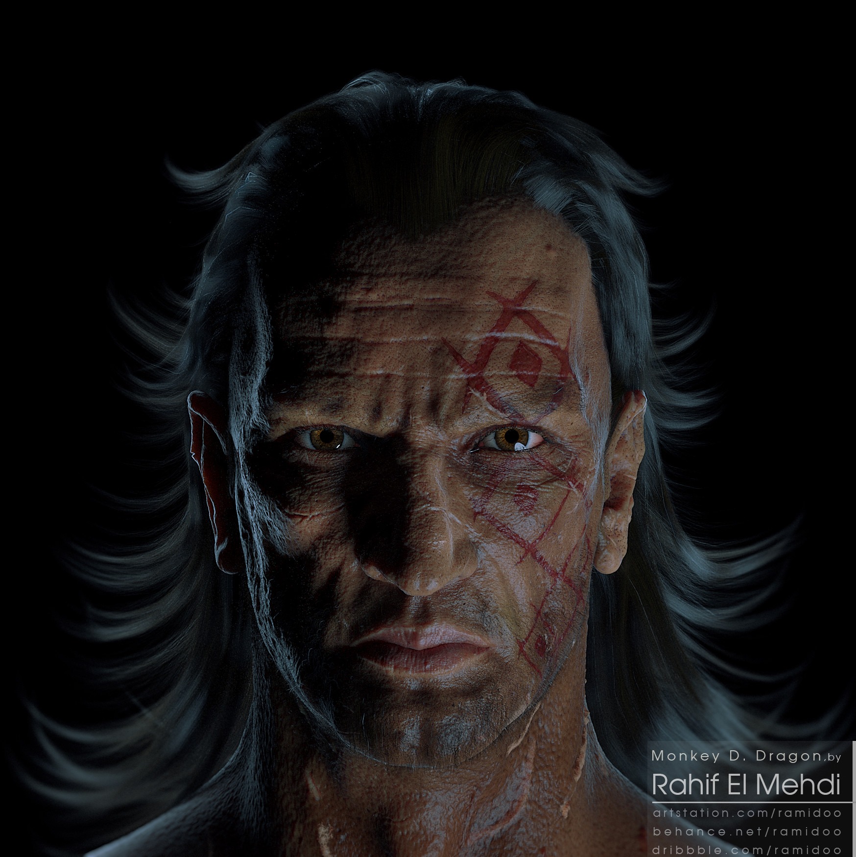 Esta é a melhor arte realista do Dragon de One Piece que você verá hoje ...