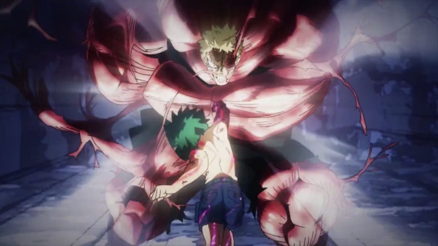 My Hero Academia - Em qual episódio Deku e Muscular lutam - Critical Hits