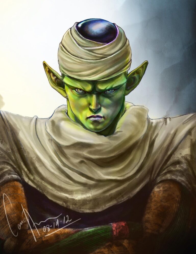 Fã de Dragon Ball fez uma arte super realista incrível do Piccolo