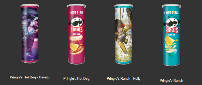 Free Fire lança parceria com Pringles e Cheez-It - Critical Hits