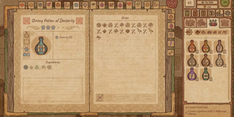 Potion Craft - As melhores receitas de poções - Critical Hits