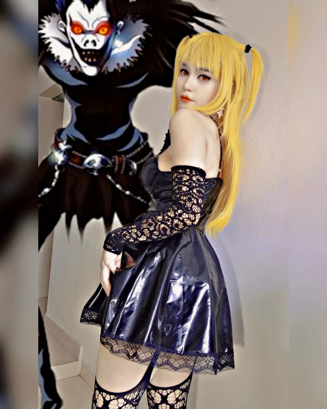 Fantasia De Cosplay Misa De Nota De Morte