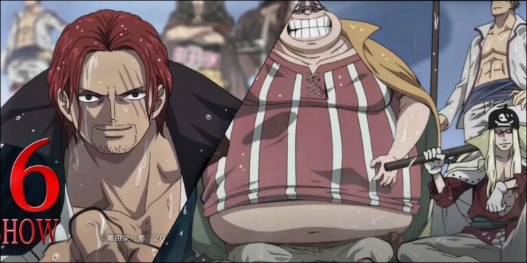 Os 10 membros mais fortes da tripulação do Shanks em One Piece ...