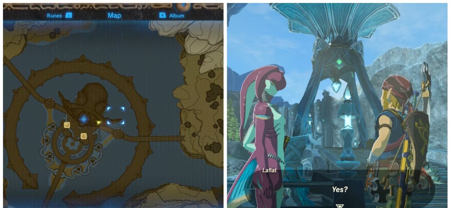 Zelda Breath of the Wild - Onde encontrar o conjunto de Armadura Zora ...