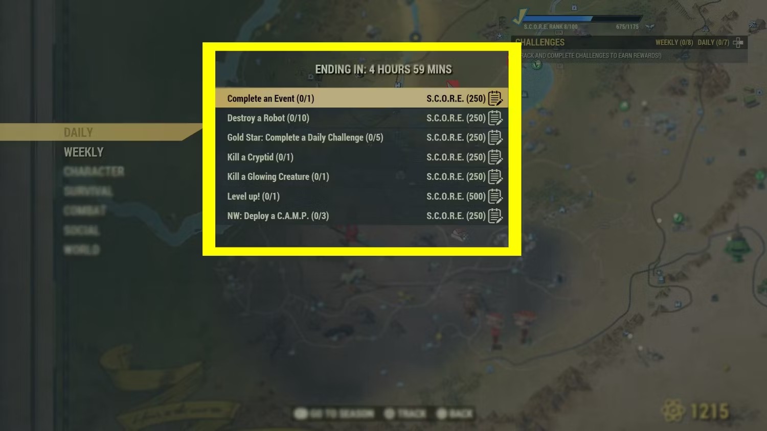 Fallout 76 - Como salvar o progresso do jogo - Critical Hits