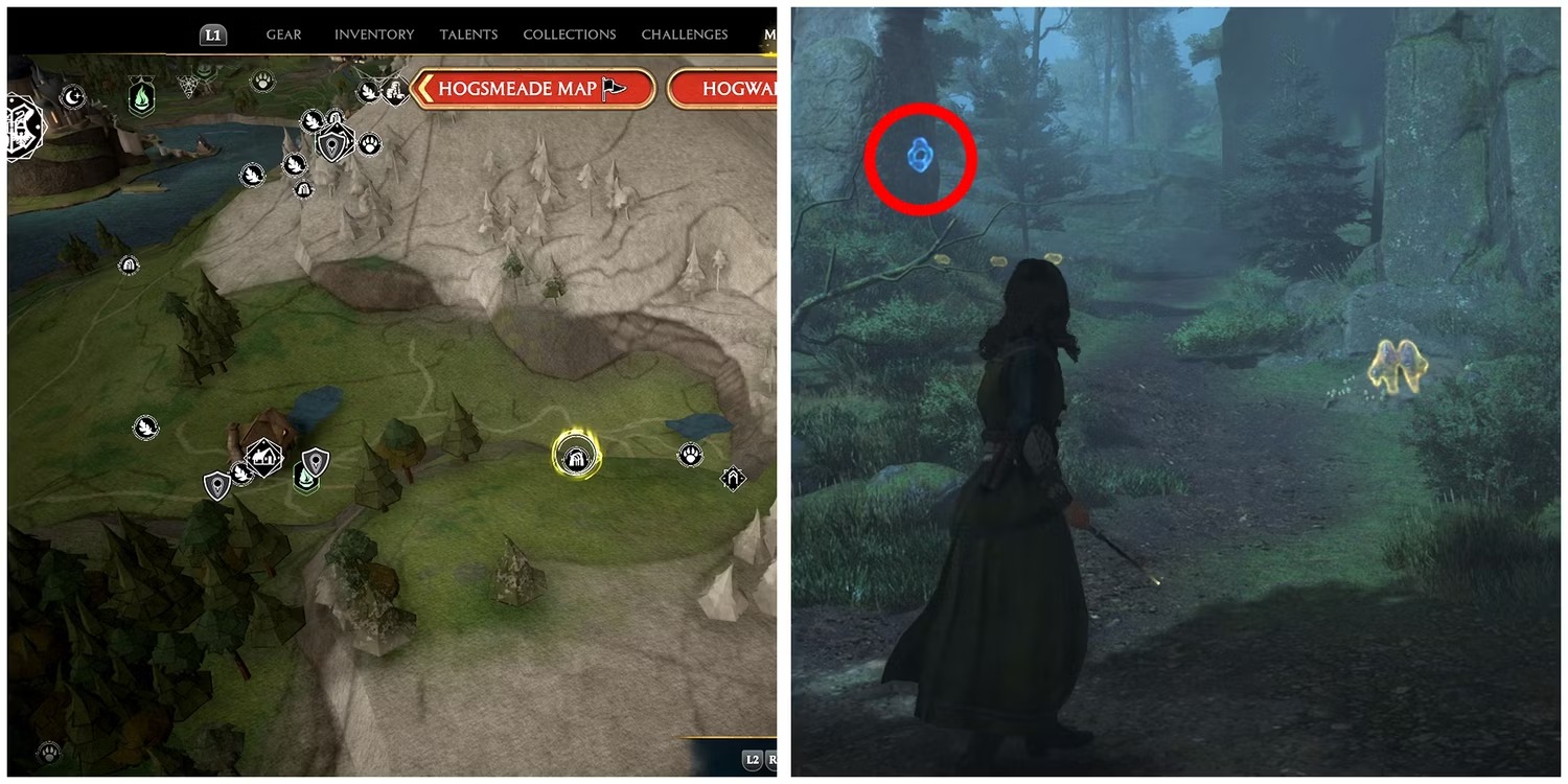 Hogwarts Legacy - Todas as cavernas do Vale de Hogwarts - Critical Hits