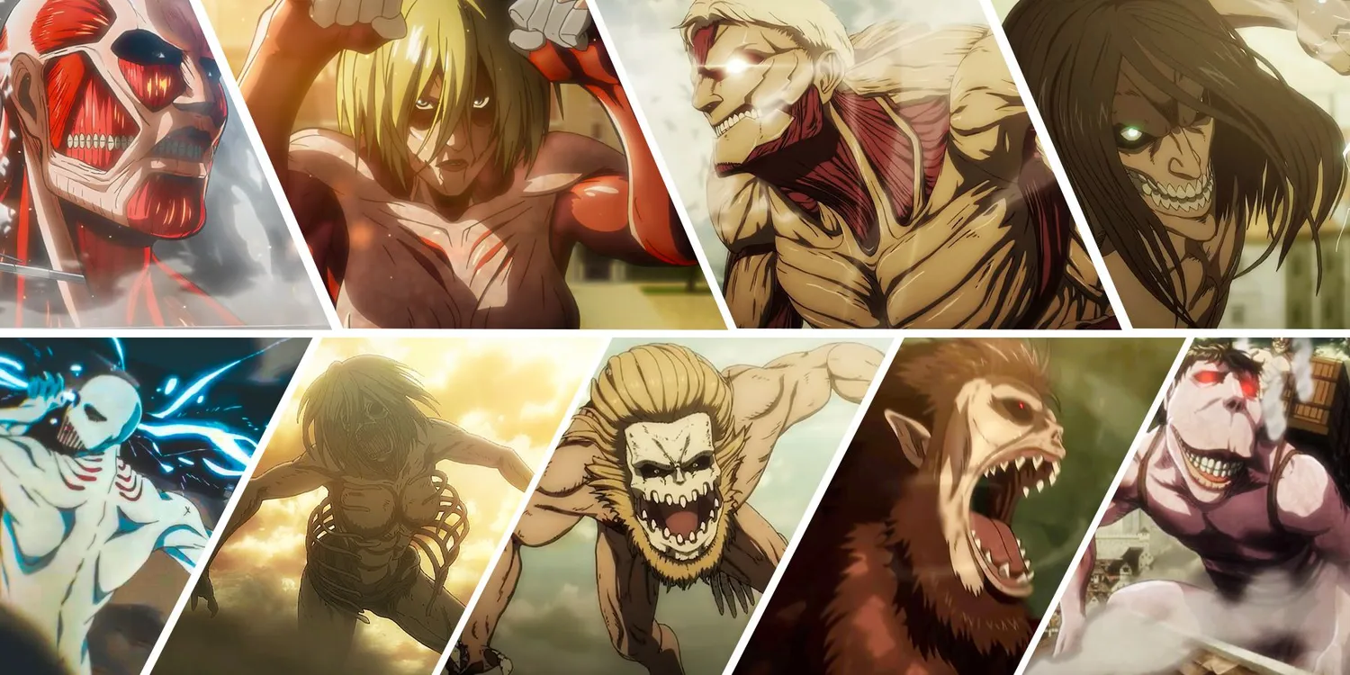 Afinal, o que determina o nível de poder de um Titã em Attack on Titan ...