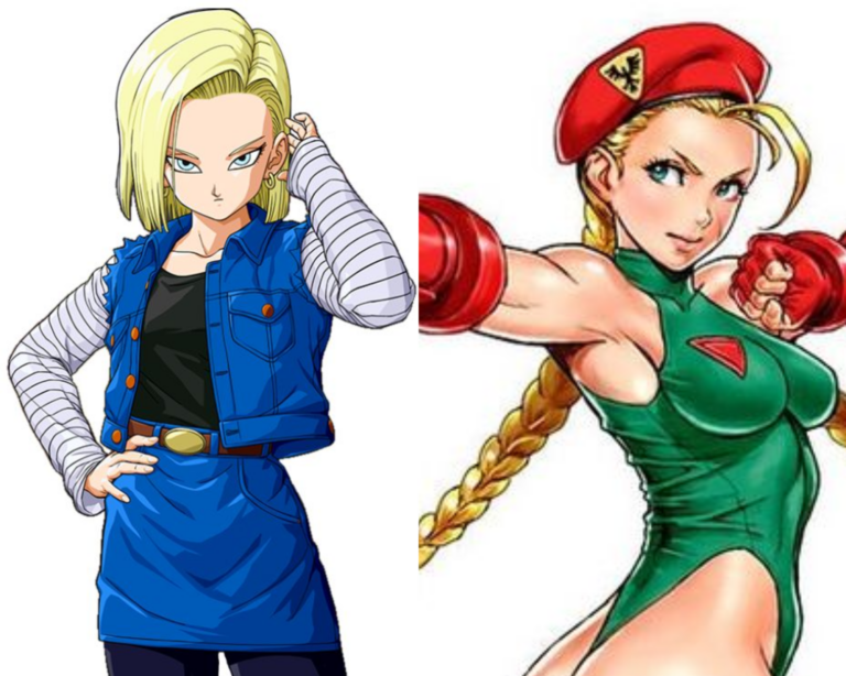 Artista cria uma versão de Android 18 de Dragon Ball Z com a roupa de Cammy de Street Fight ...