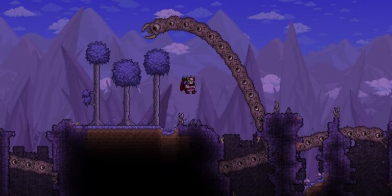 Terraria - Como derrotar o Devorador de Mundos - Critical Hits