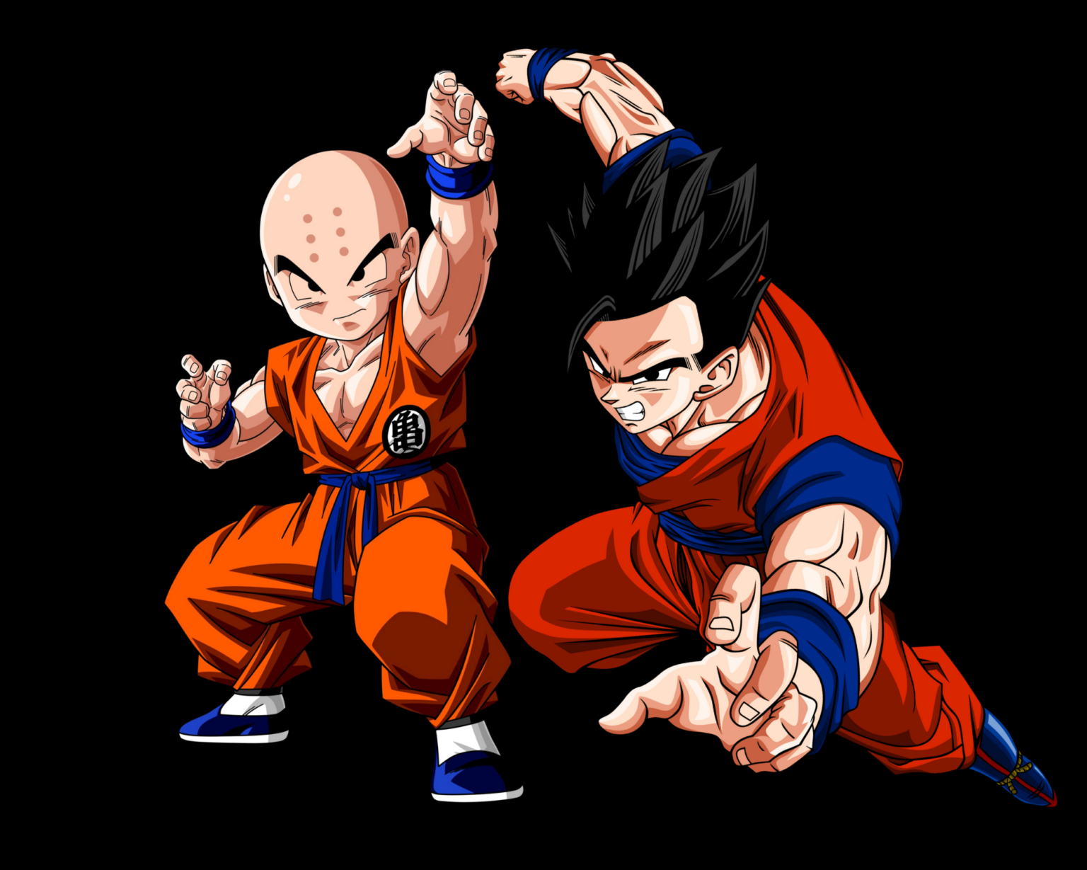 Batalha de Kuririn com Gohan no Super prova que a coragem e estratégia ...