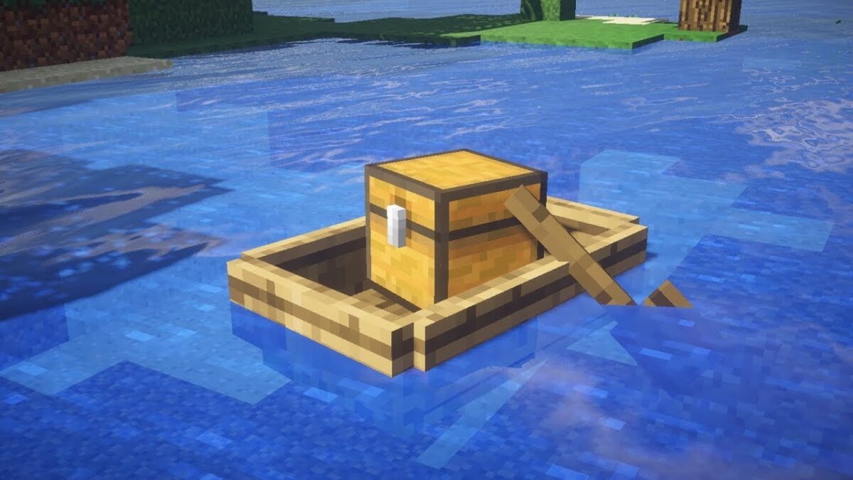 Minecraft - Como fazer um barco com baú - Critical Hits
