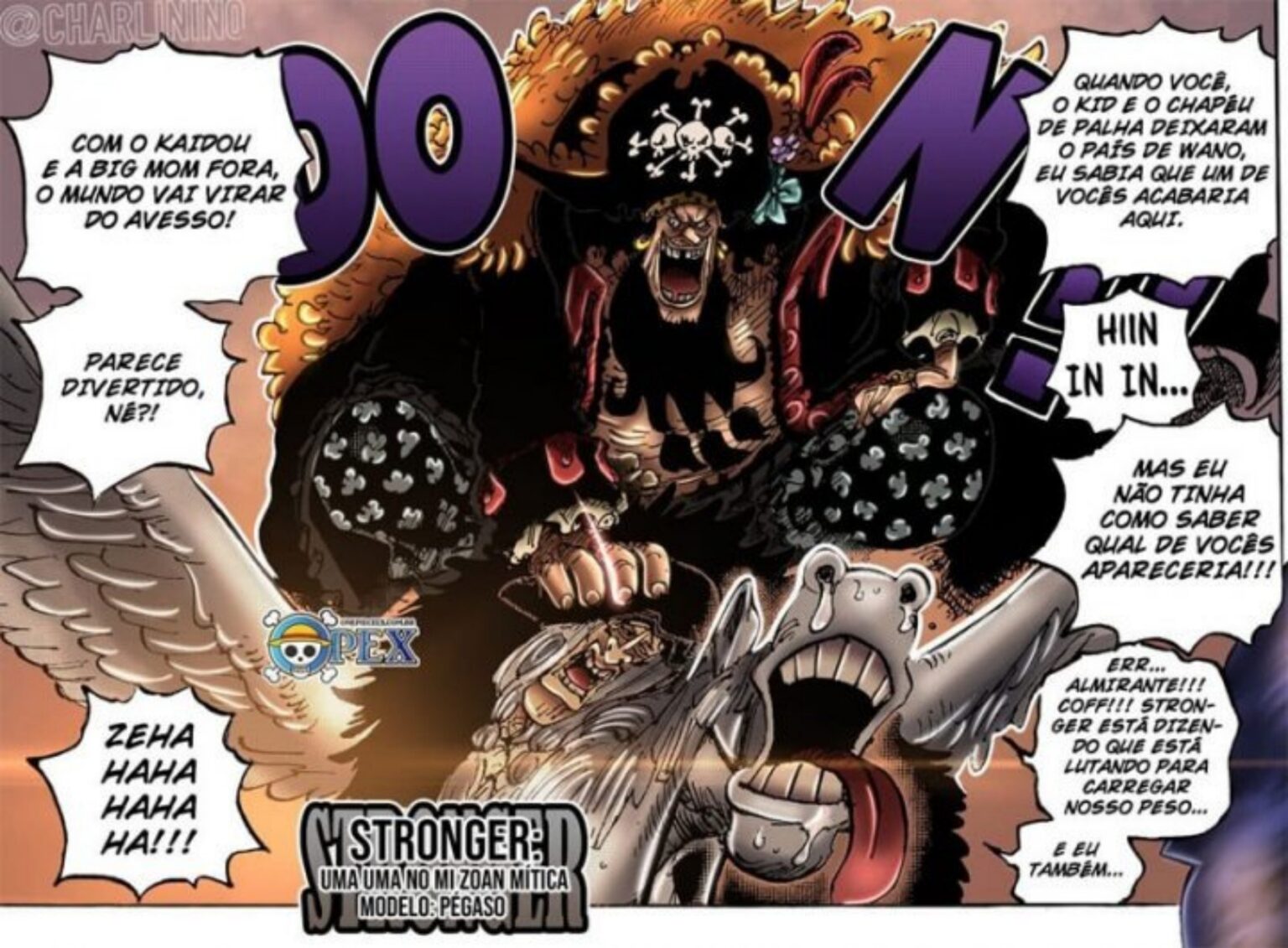 One Piece - Todas as Akuma no Mi do bando do Barba Negra