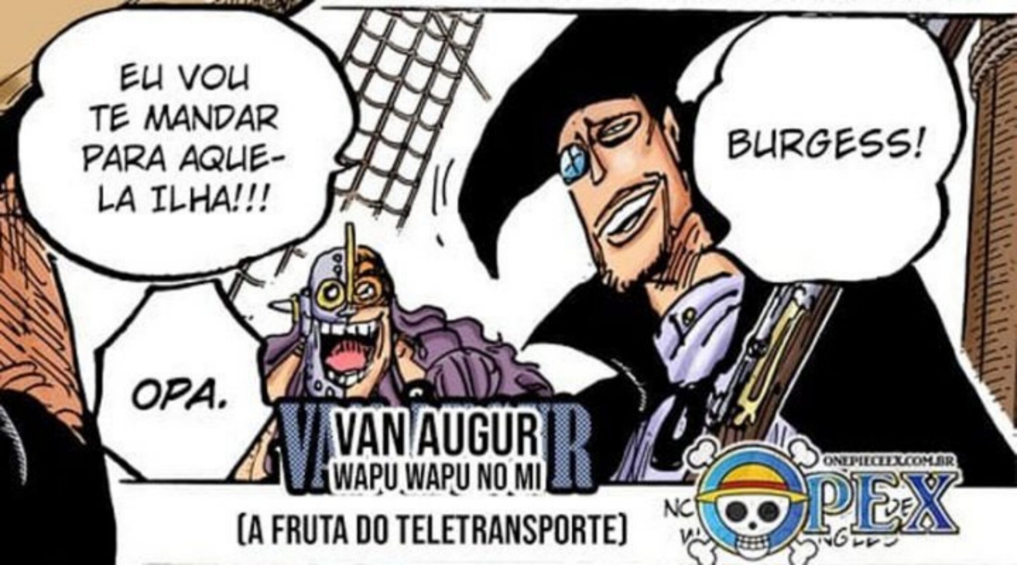 One Piece - Todas as Akuma no Mi do bando do Barba Negra