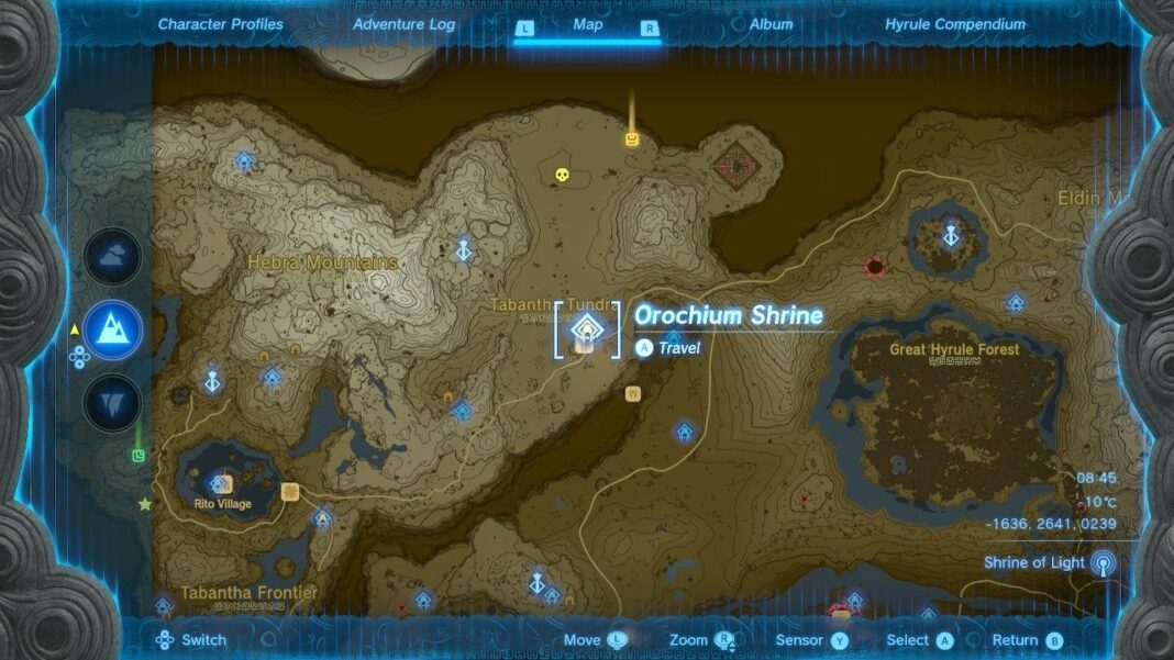 Zelda: Tears of the Kingdom - Localização de Todas as Shrines ...