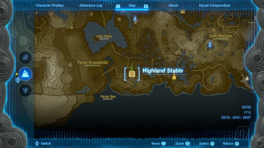 Zelda: Tears of the Kingdom - Localização de todos os estábulos ...