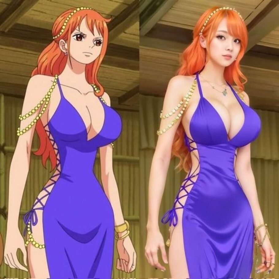 Inteligência Artificial Recria Nami de "One Piece" em Visual Realista e Deixa Fãs Impressionados ...