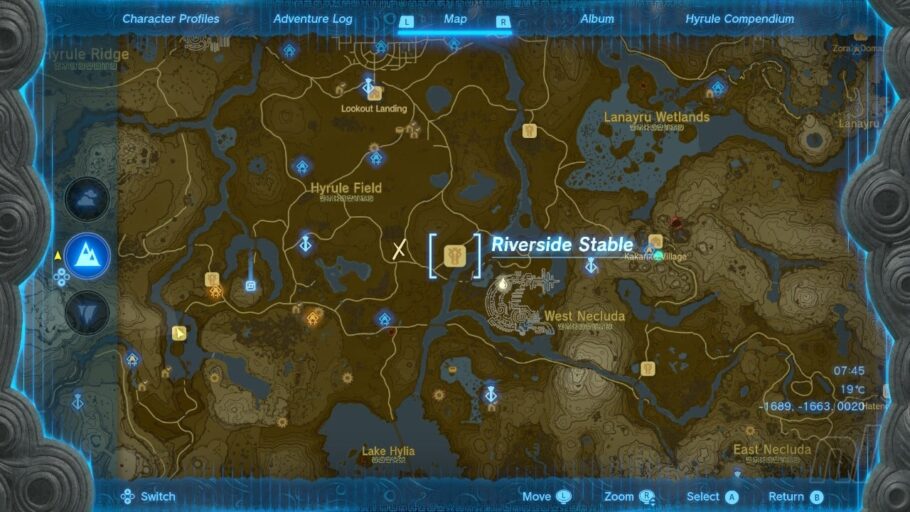 Zelda: Tears of the Kingdom - Localização de todos os estábulos ...