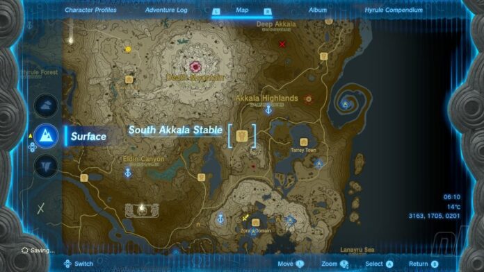 Zelda: Tears of the Kingdom - Localização de todos os estábulos ...