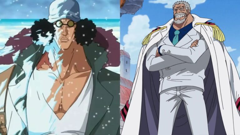 Entenda por que Garp não morreu durante sua luta contra Aokiji em One ...