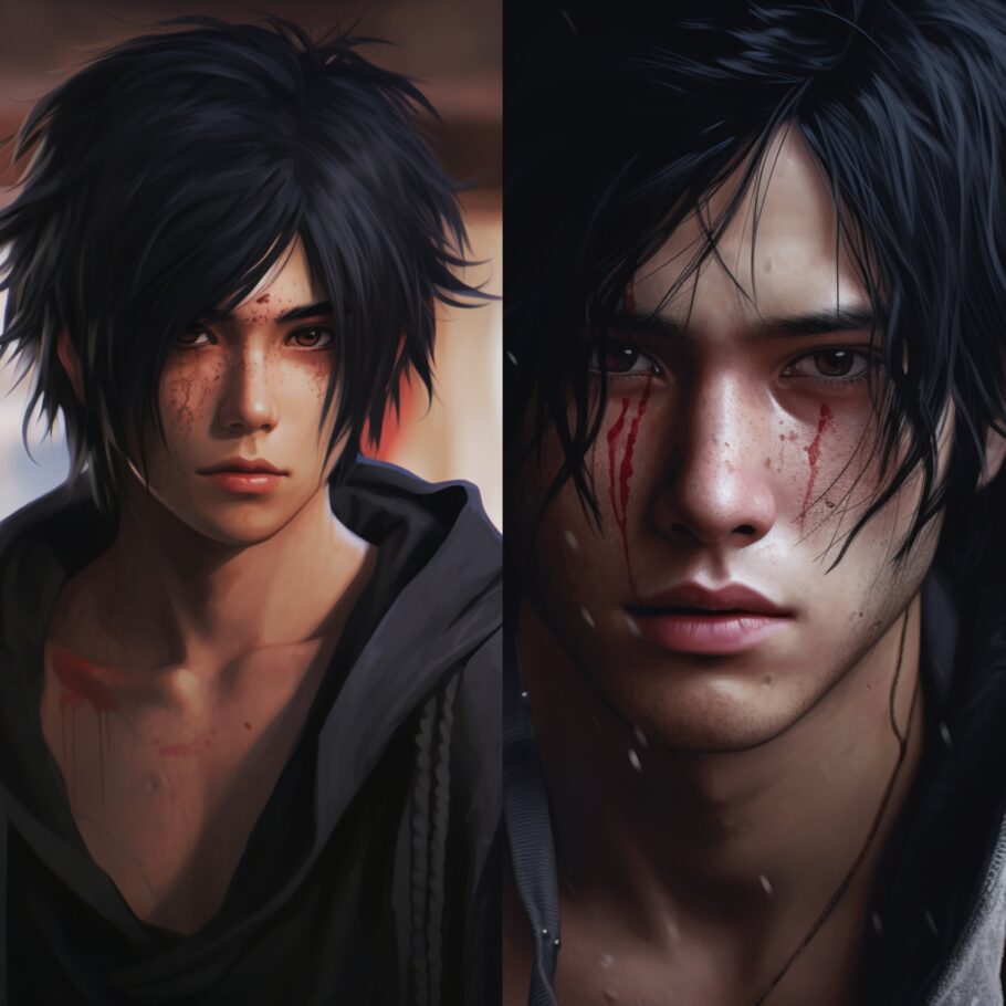 IA mostra como seria o Sasuke de Naruto na vida real e o resultado é ...