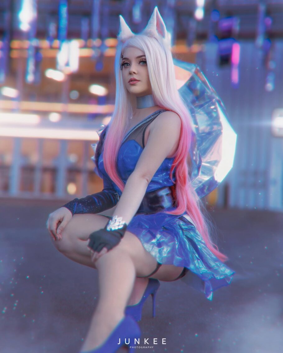 acky.foxy cria um lindo cosplay da Ahri do League of Legends - Critical ...