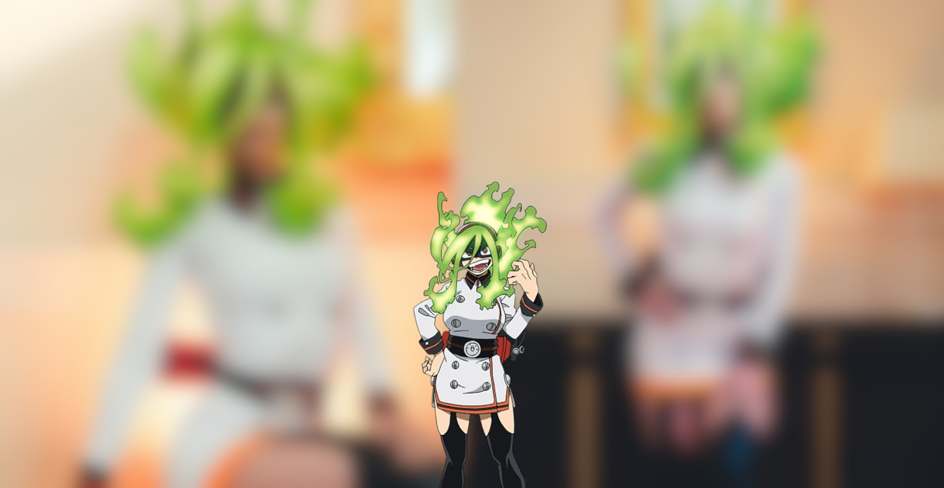 Modelo fez um estonteante cosplay da heroína Burnin de My Hero Academia ...