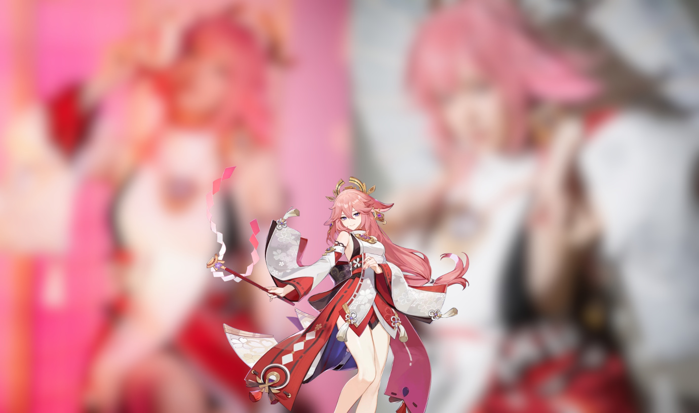 Modelo YingTze fez um encantador cosplay da Yae Miko de Genshin Impact ...