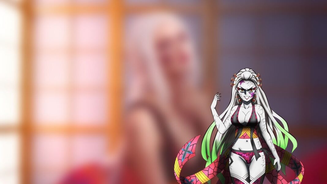 Daki, a Vilã de 'Demon Slayer', Ganha Vida nas Mãos Talentosas de anna ...