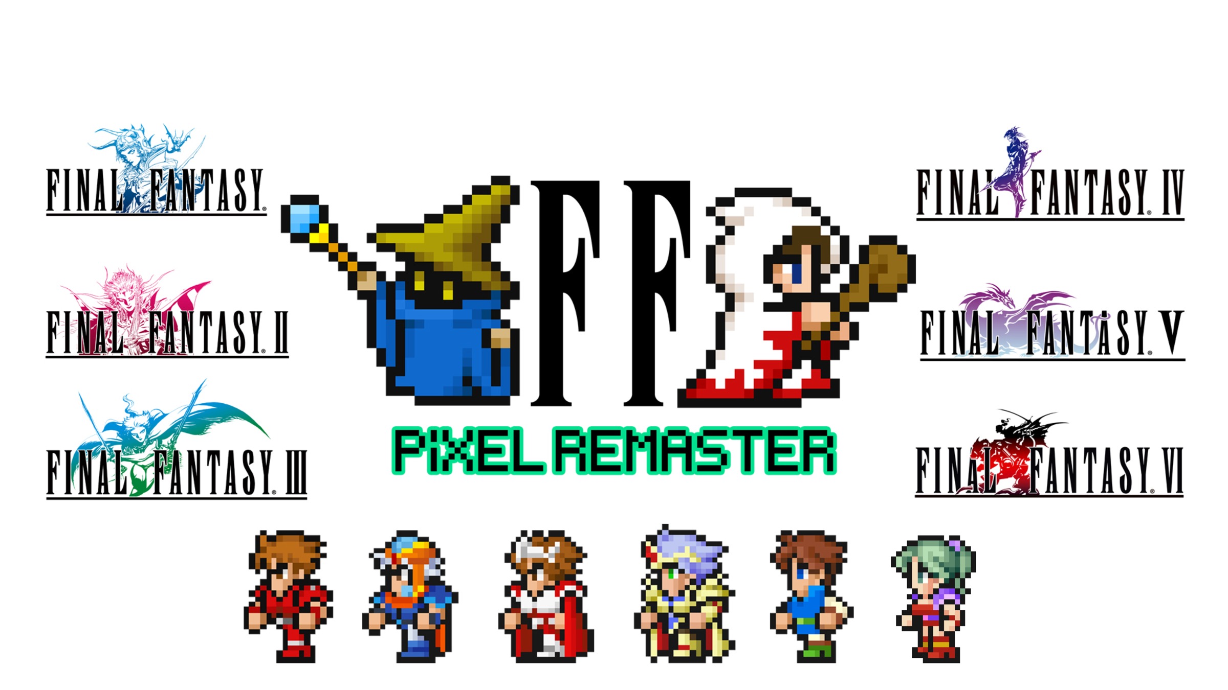 Final Fantasy Pixel Remaster vendeu mais de 3 milhões de cópias - Critical Hits