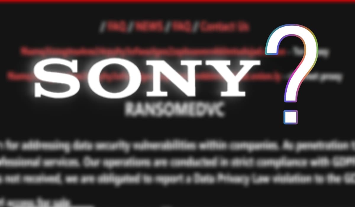 Grupo de ramsonware afirma ter obtido informações da Sony - Critical Hits