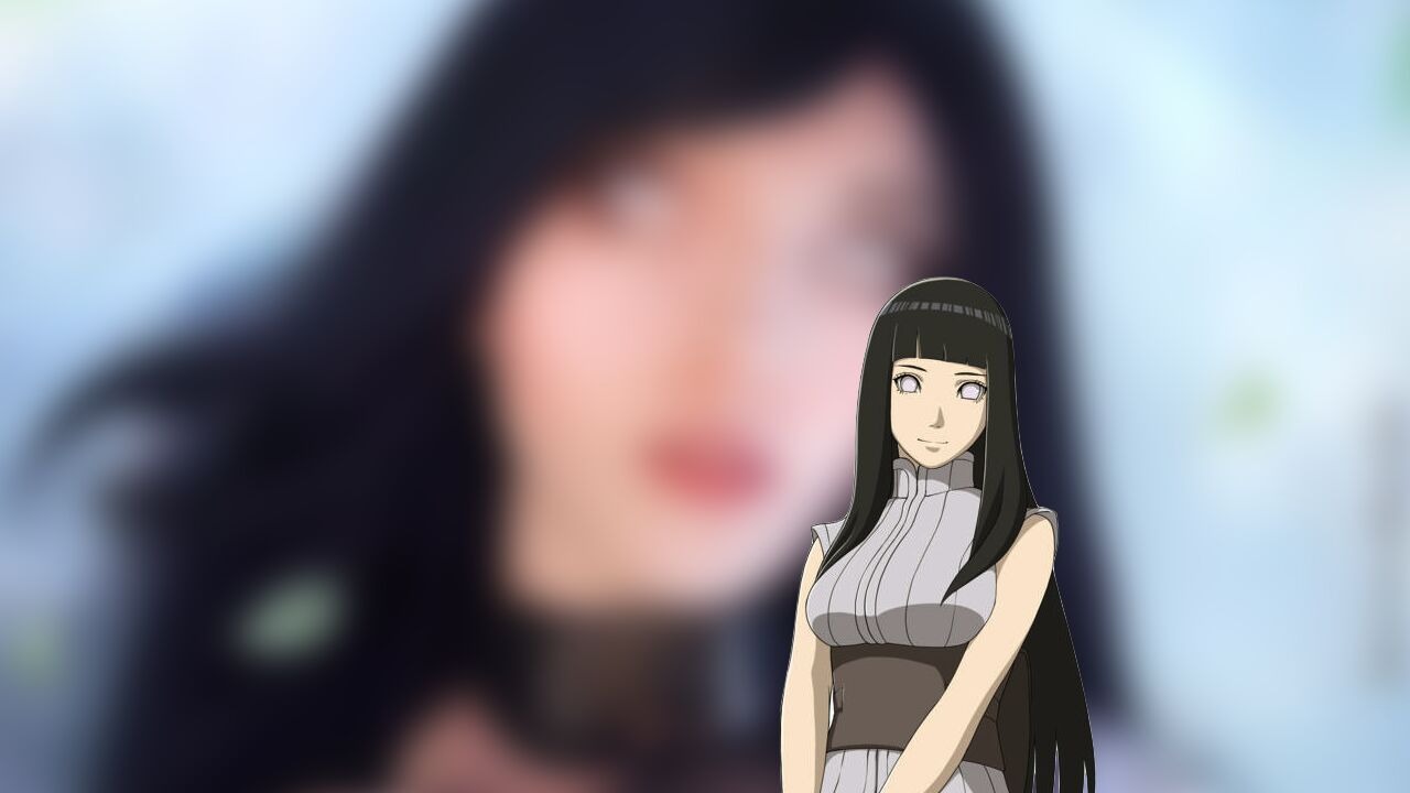 Modelo Pyrocosplaypit Fez Um Encantador Cosplay Da Hinata De Naruto