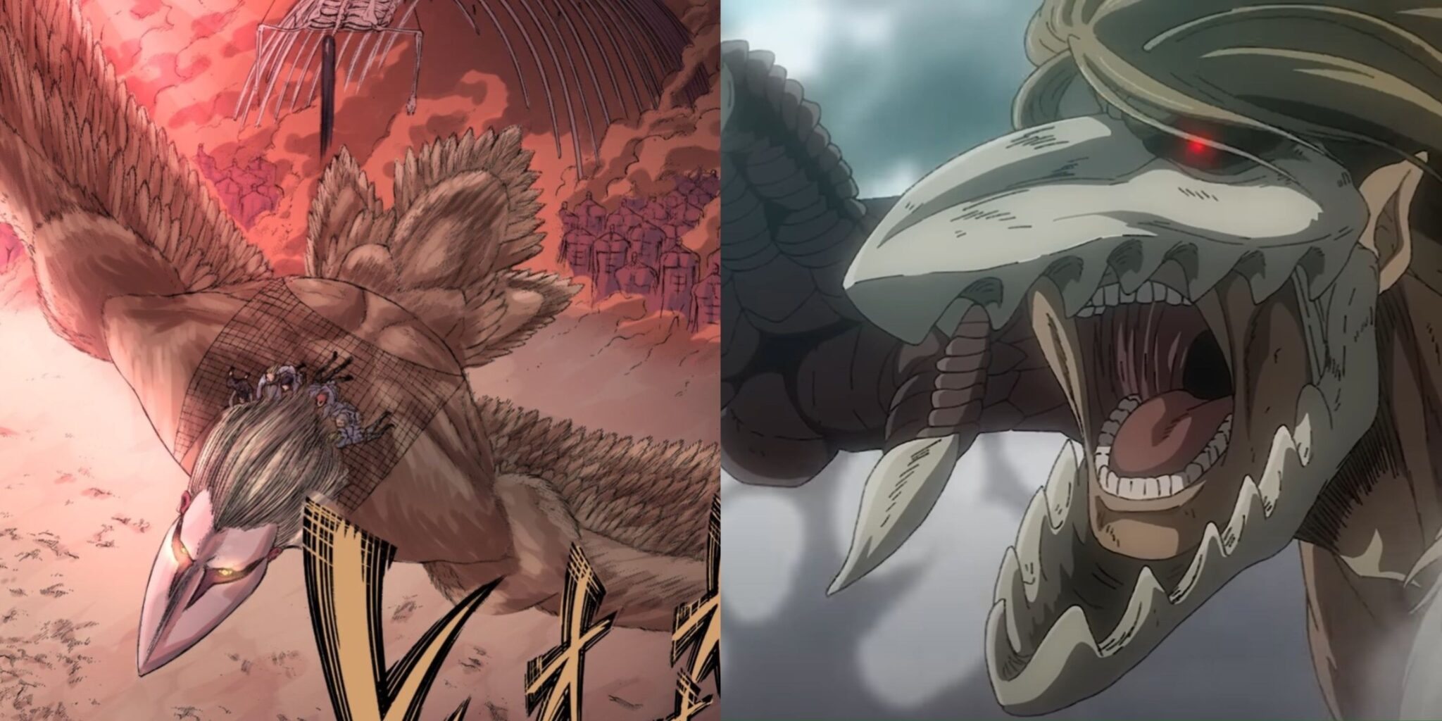 Como o Titã Mandíbula de Falco é capaz de voar em Attack on Titan ...