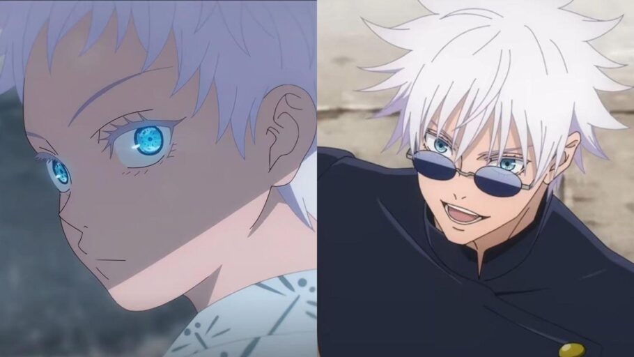 Por que o jovem Gojo não usa uma venda nos olhos em Jujutsu Kaisen ...