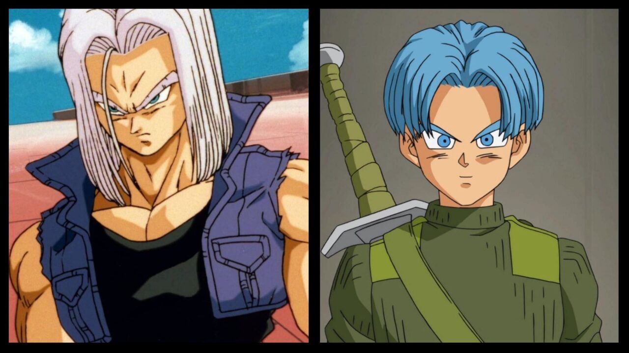 Fã de Dragon Ball imaginou Trunks com o estilo de cabelo do Geralt de ...