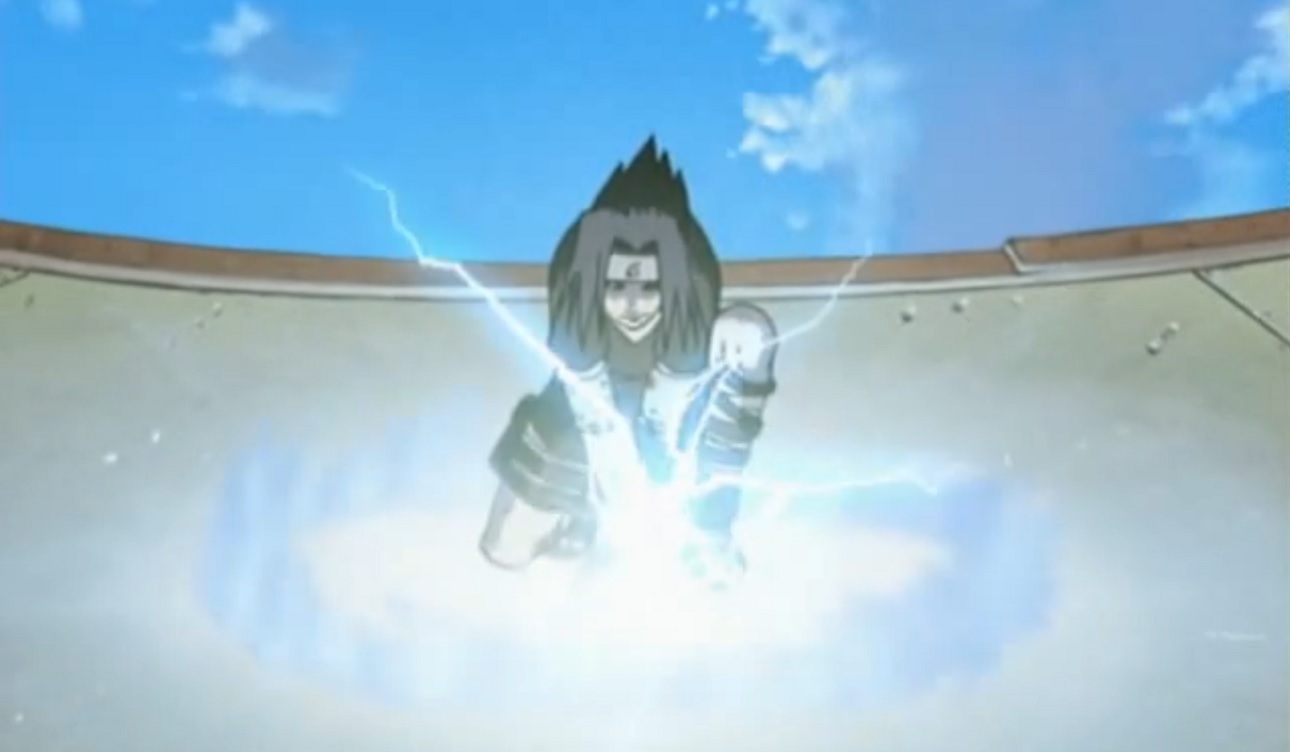 Naruto - Em qual episódio Sasuke usa o Chidori pela primeira vez ...