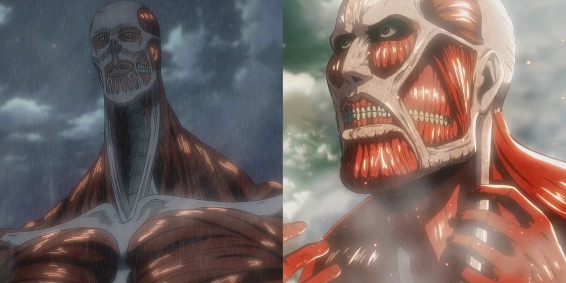 Quem E O Tita Colossal Titã Colossal Correu Do Eren? 😬 #shingeki